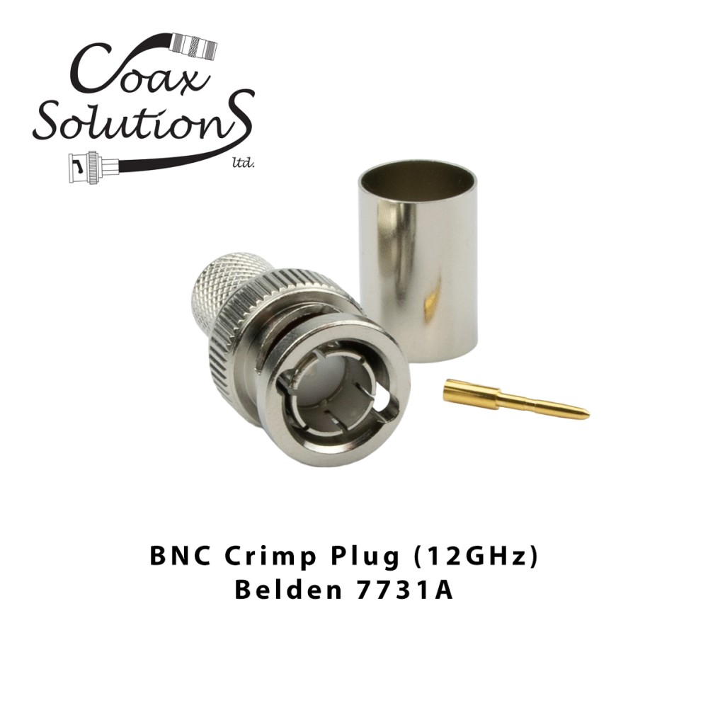 Precision BNC Plug Belden 7731A